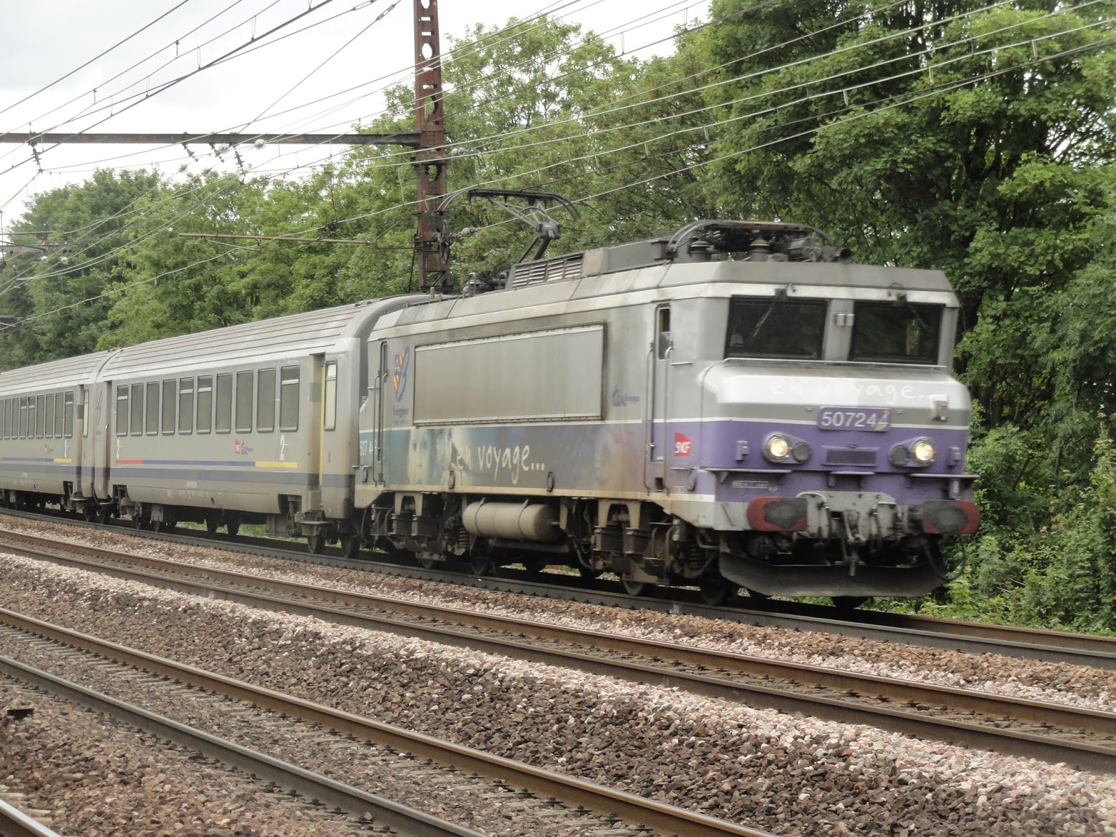 Les BB 7200 de l'activité "Ter bourgogne"