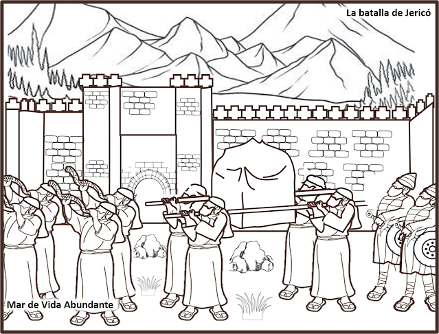 La batalla de Jericó. 🏰 Clase bíblica - Mar de Vida Abundante