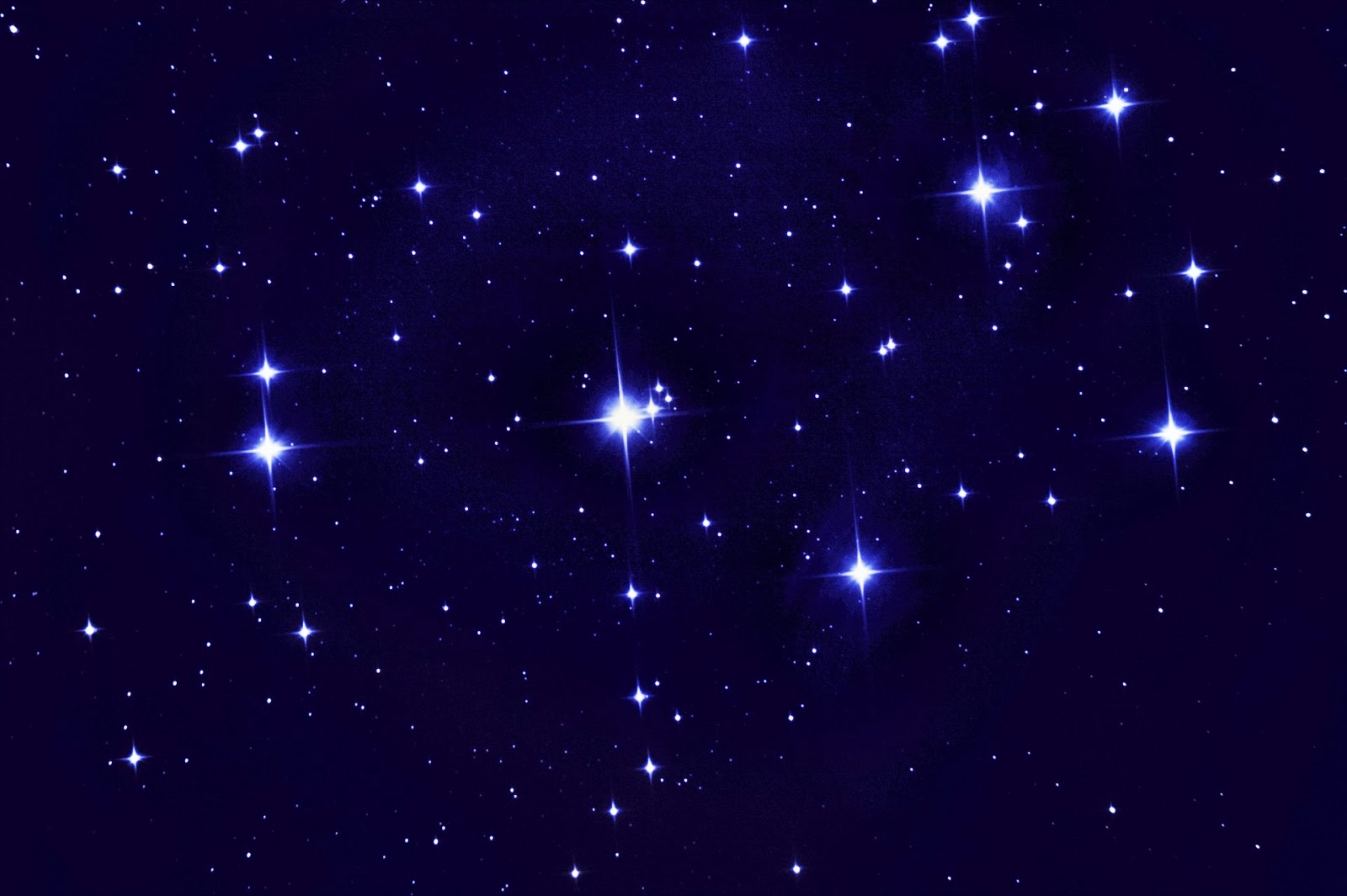 Astronomia i Astrofotografia Amatorska: M45 - Plejady