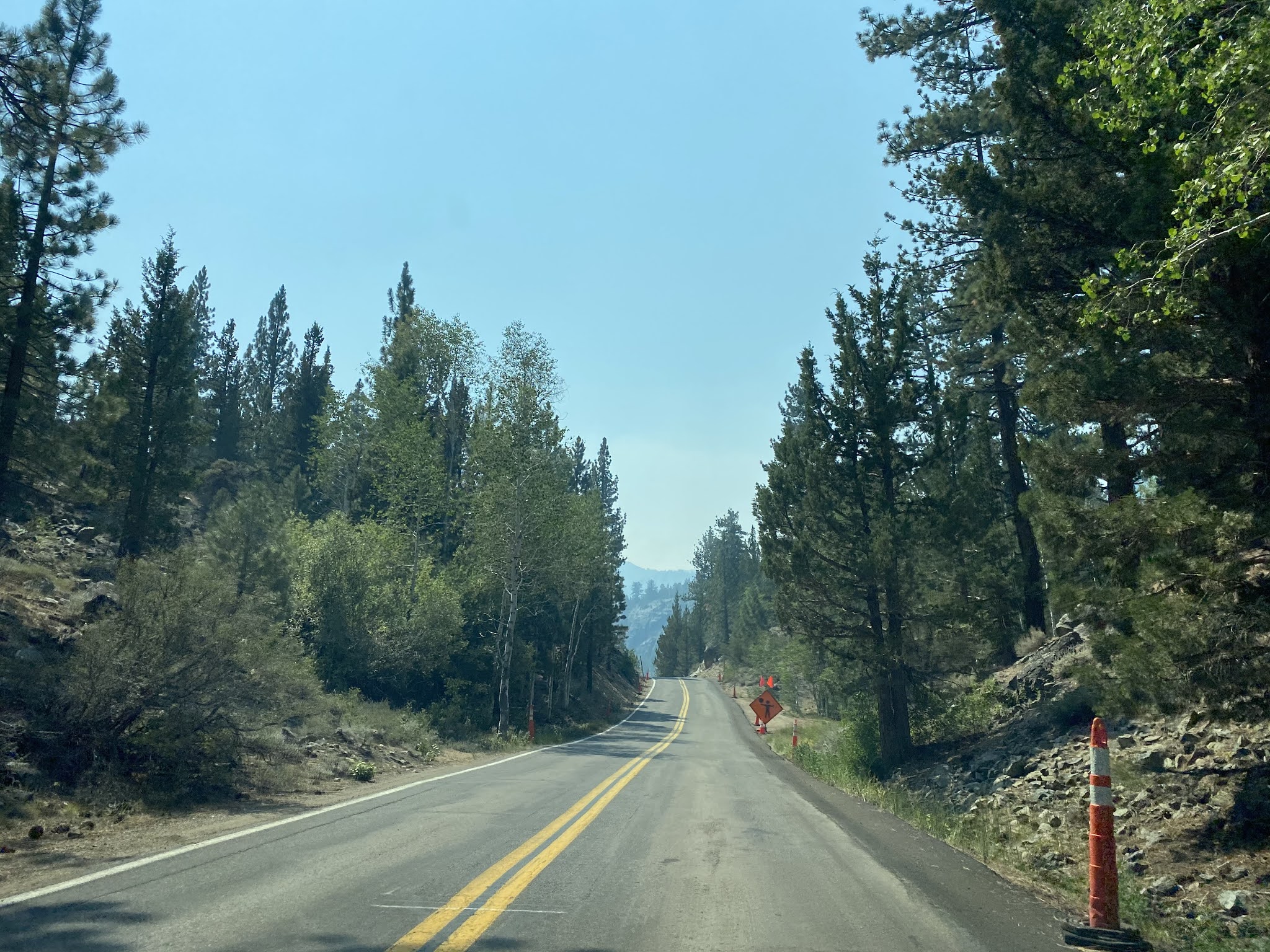 Trans-Sierra Highways; California State Route 108 over Sonora Pass