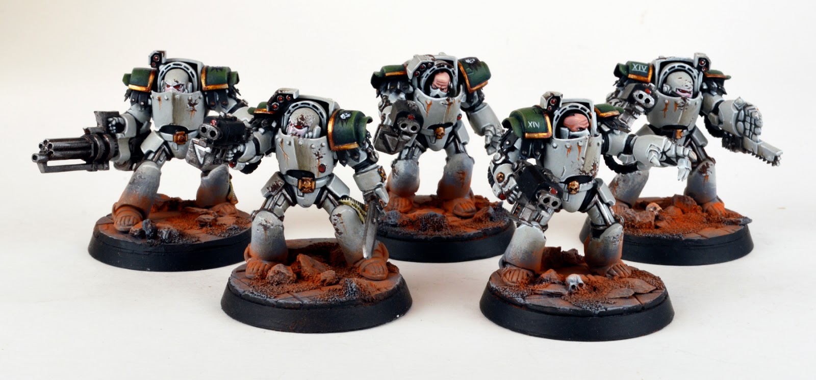 davetaylorminiatures: Horus Heresy - Terminator Refurb