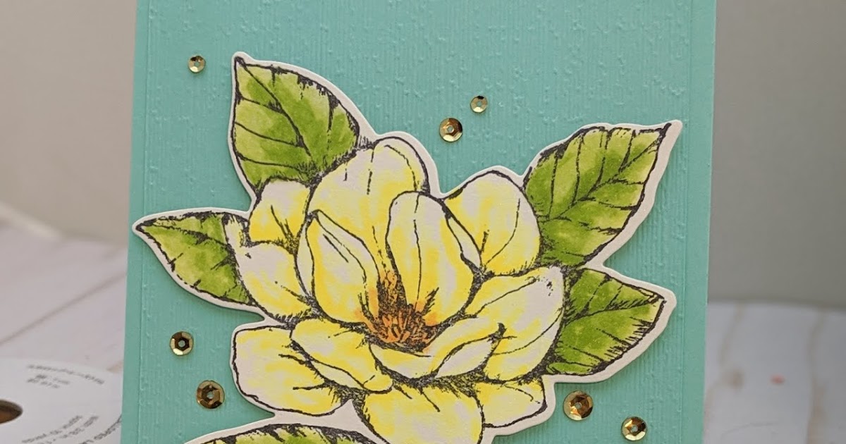 Sootywing Studios: Just Add Ink #454 - Magnificent Magnolia