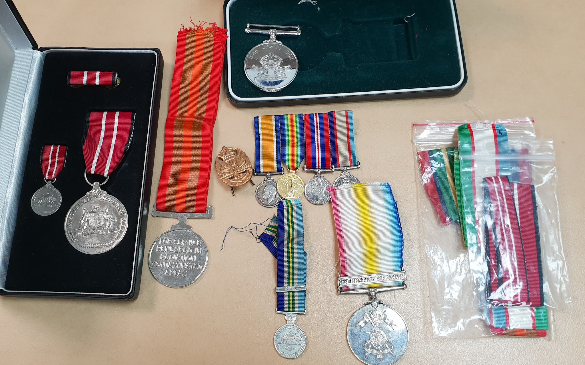 Lost Medals Australia: Mobbs family medals