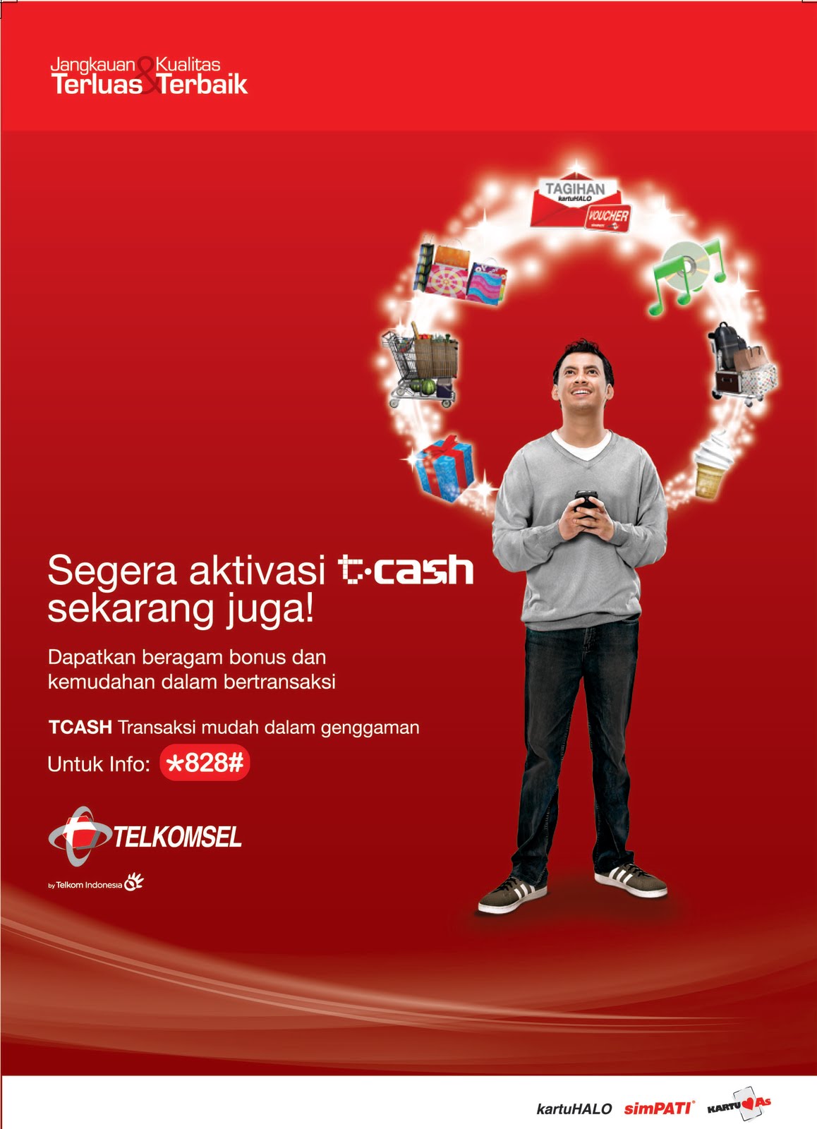 私のデジタルジャーナル: telkomsel t-cash *828# : transaksi mudah dalam genggaman