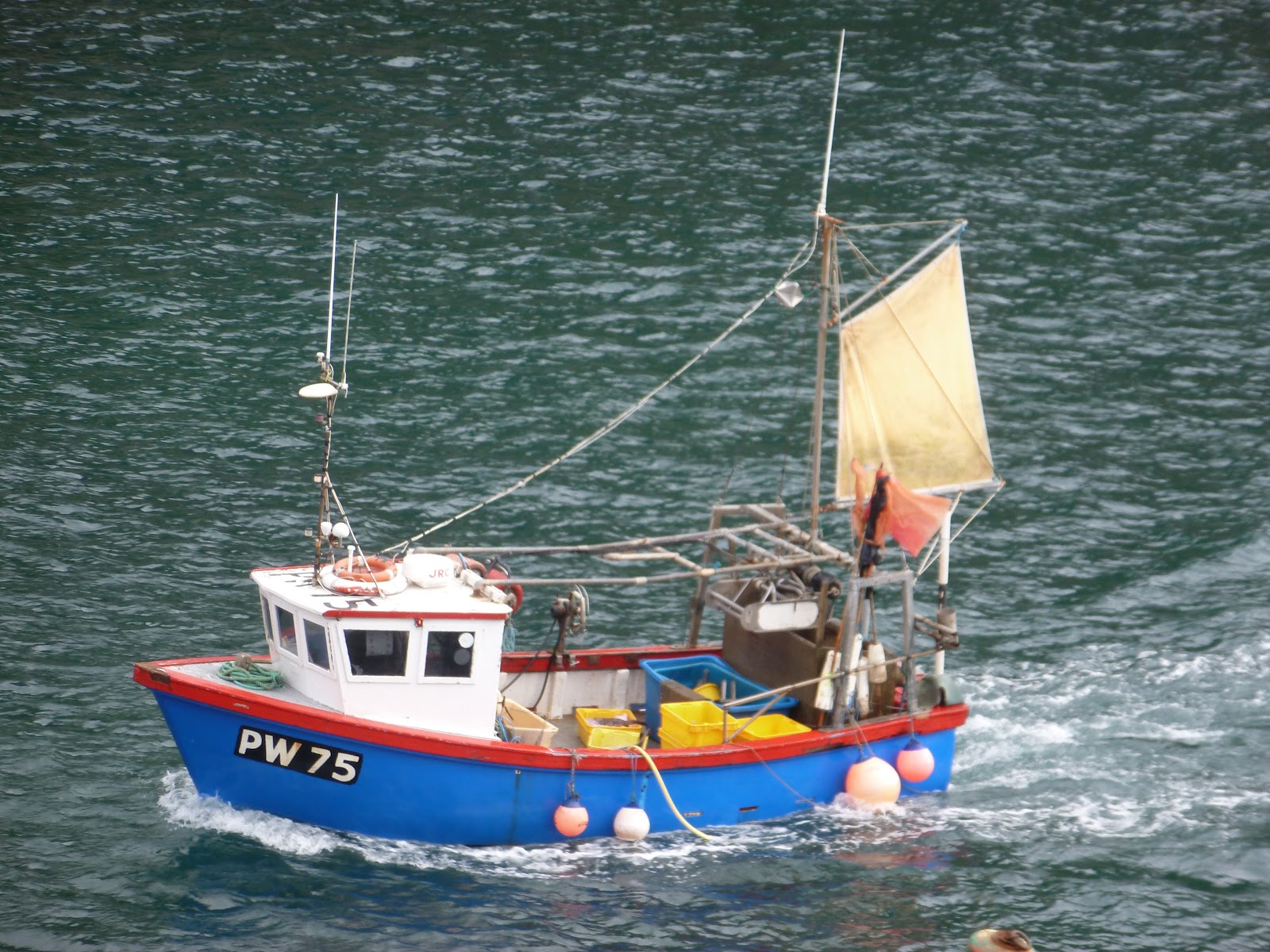 In a Cornish fishing village