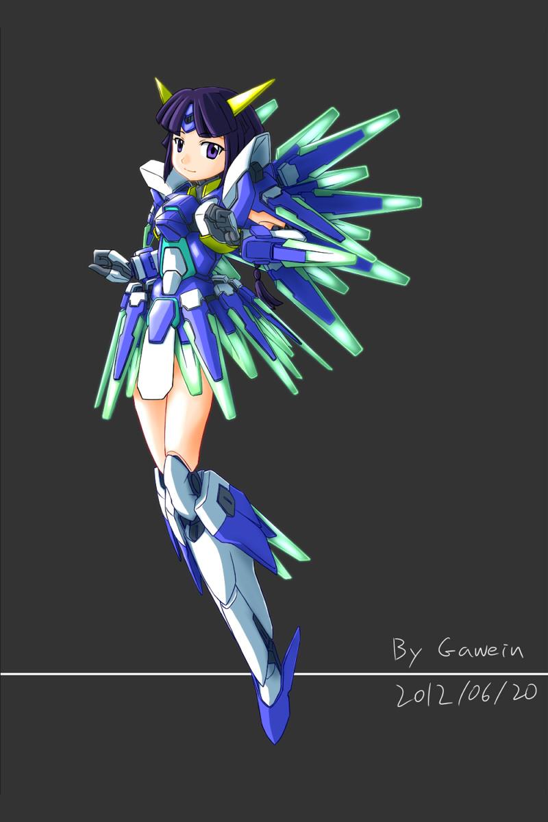 GUNDAM GUY: Gundam AGE-FX 'Yamada' Girl - Fan Art