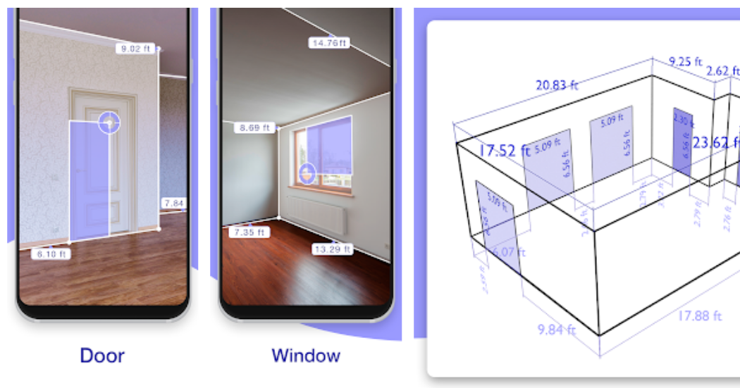 AR PLAN AR MEASURE RULER CAMERA TO PLAN