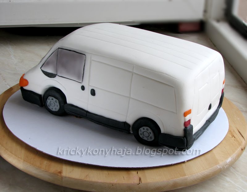 Kricky konyhája: Ford Transit torta