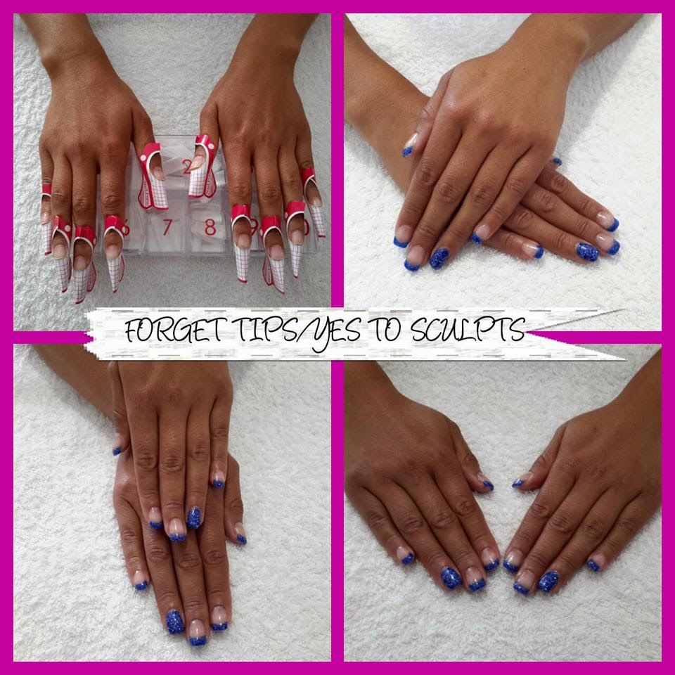 Acrylic sculpted LED gel nails | Needy Nails Taupo | Acrylics, Gel, LED ...