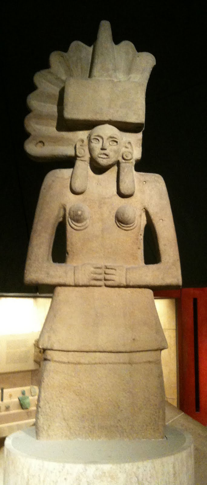 A History of the World in 100 Objects: 69. Sculpture of Huastec Goddess ...