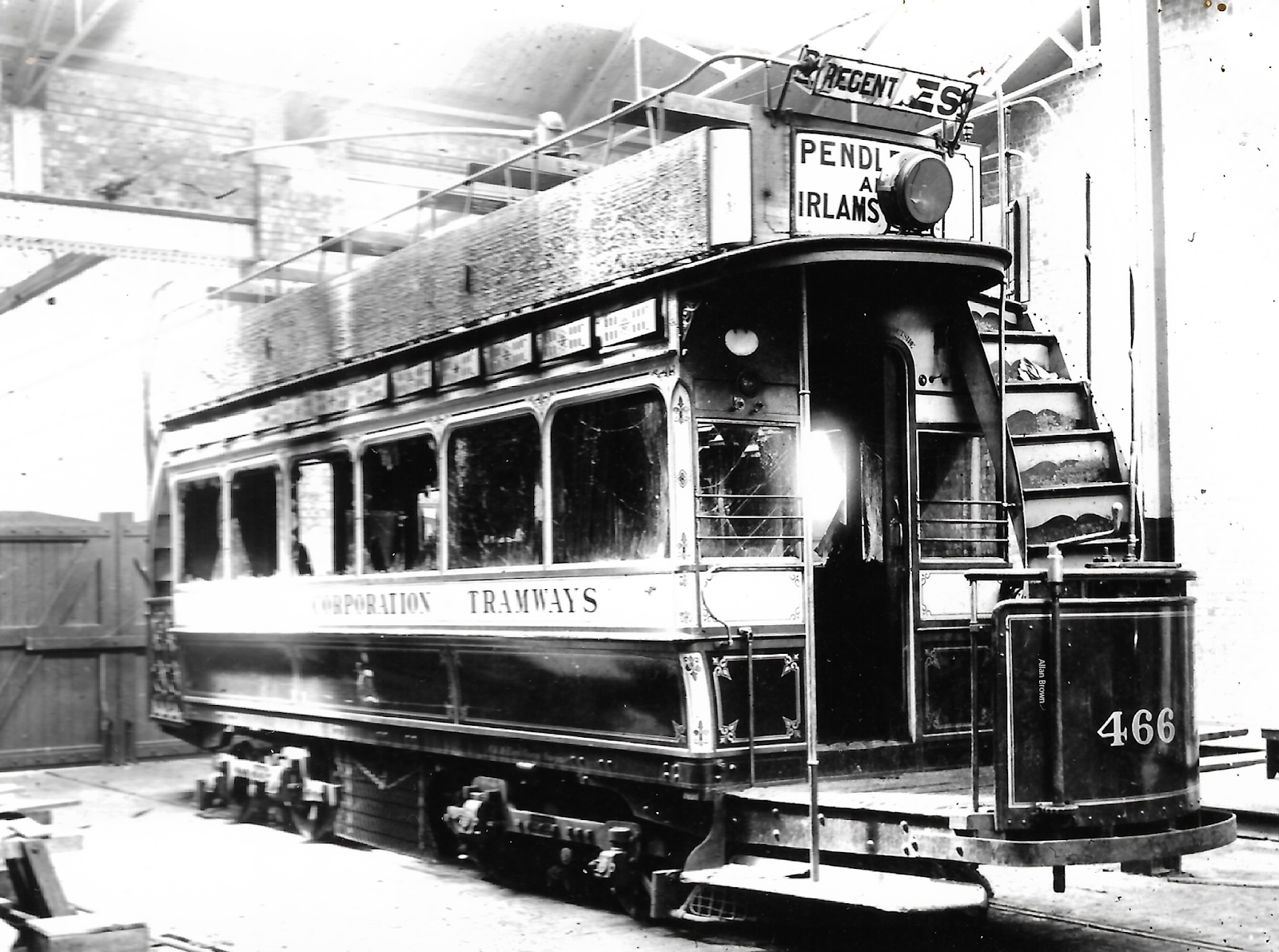 Andrew Simpson: The mystery behind tram car 466 …………….. Salford or ...