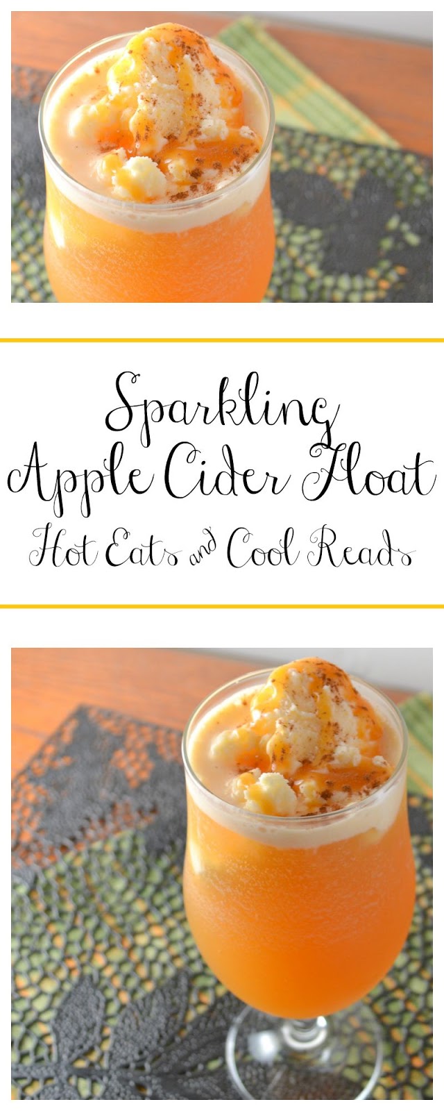 Sparkling Apple Cider Float Recipe