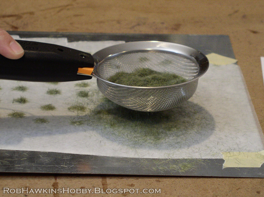 Rob Hawkins Hobby: Making Static Grass Tufts