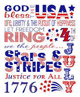 247moms: Three Free 4th of July Subway Art Printables