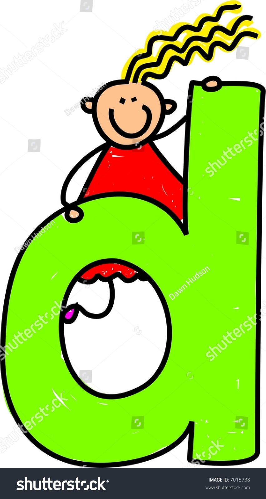 Lowercase Letter D Clipart - Letter Format