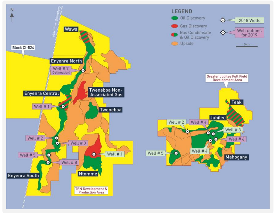 Map of the day: Ghana near-field tiebacks and upsides ~ OGInsights