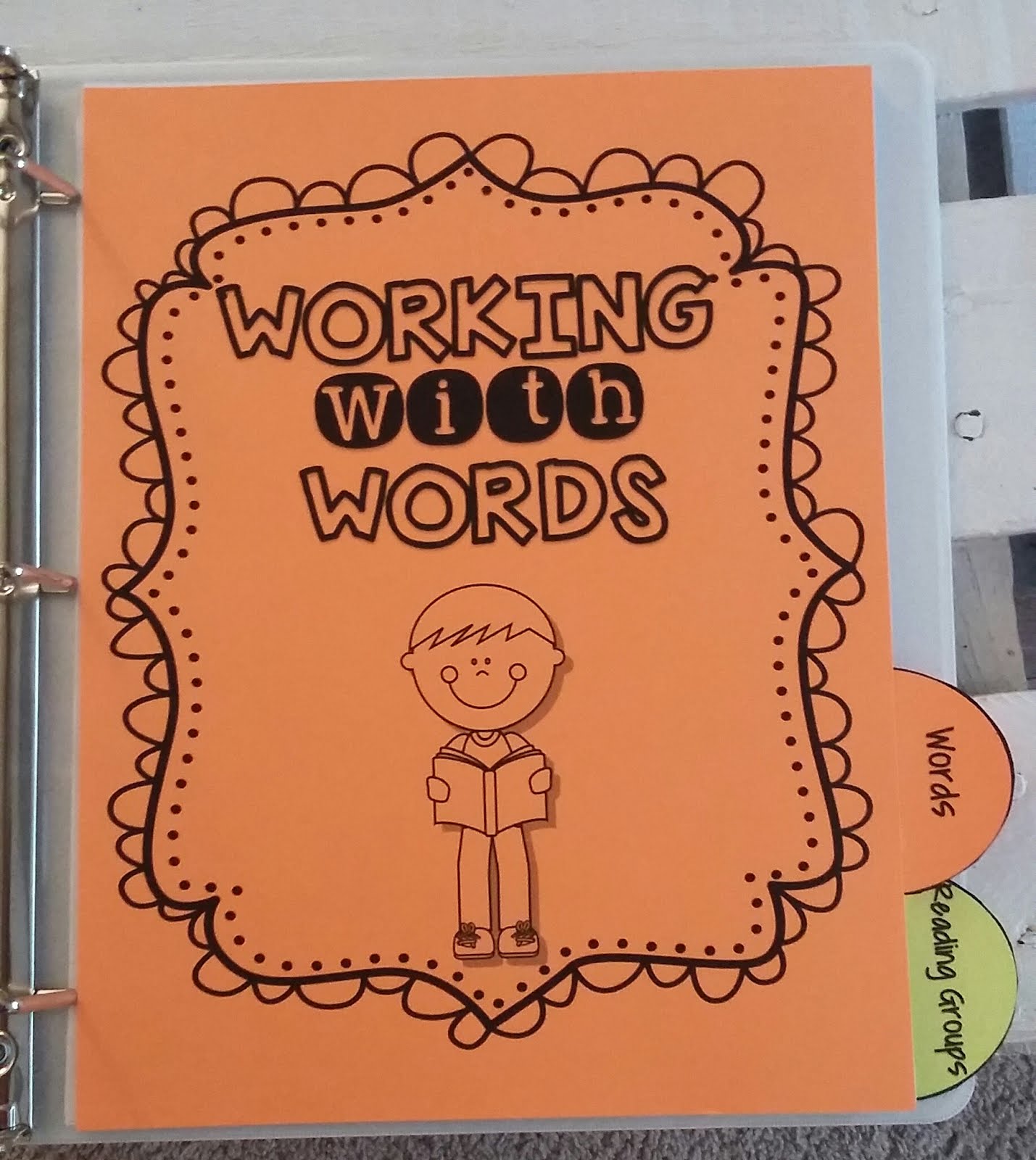 The Sunny Side: Student Centered Reading Binders