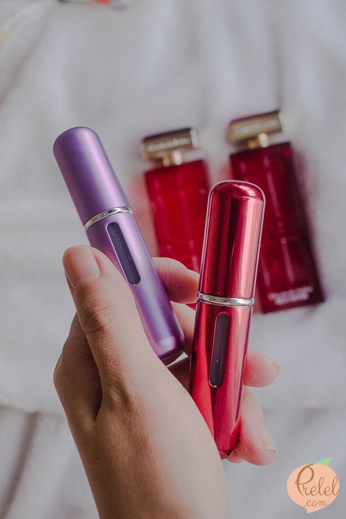TAKE YOUR FAVORITE SCENT ANYWHERE WITH THE PERFUME ATOMIZER BOTTLE
