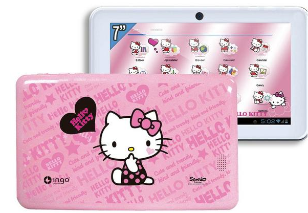 Desconto 42% em Tablet Hello Kitty