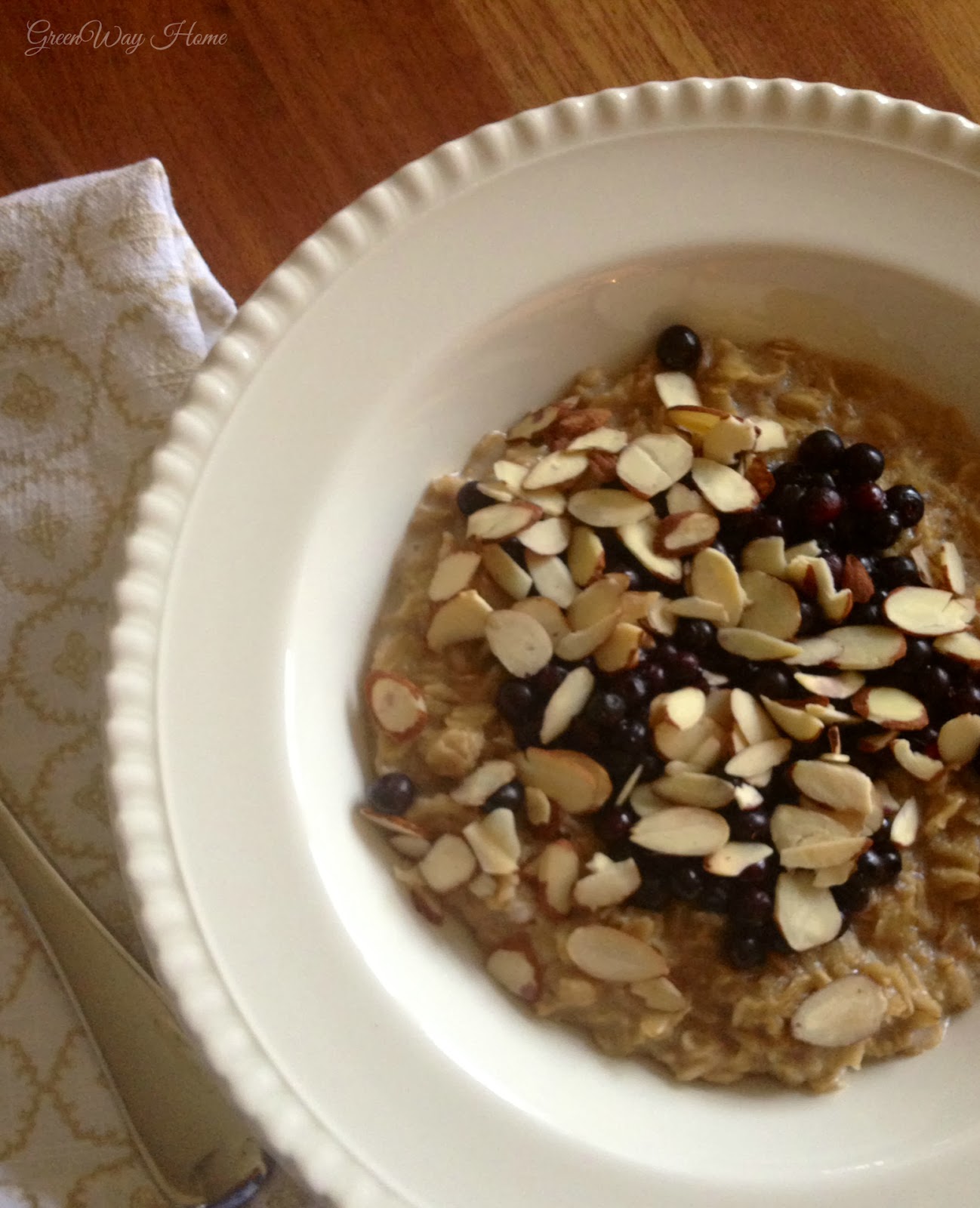 GreenWay Home: delicious {& healthy} breakfast on a cold morning
