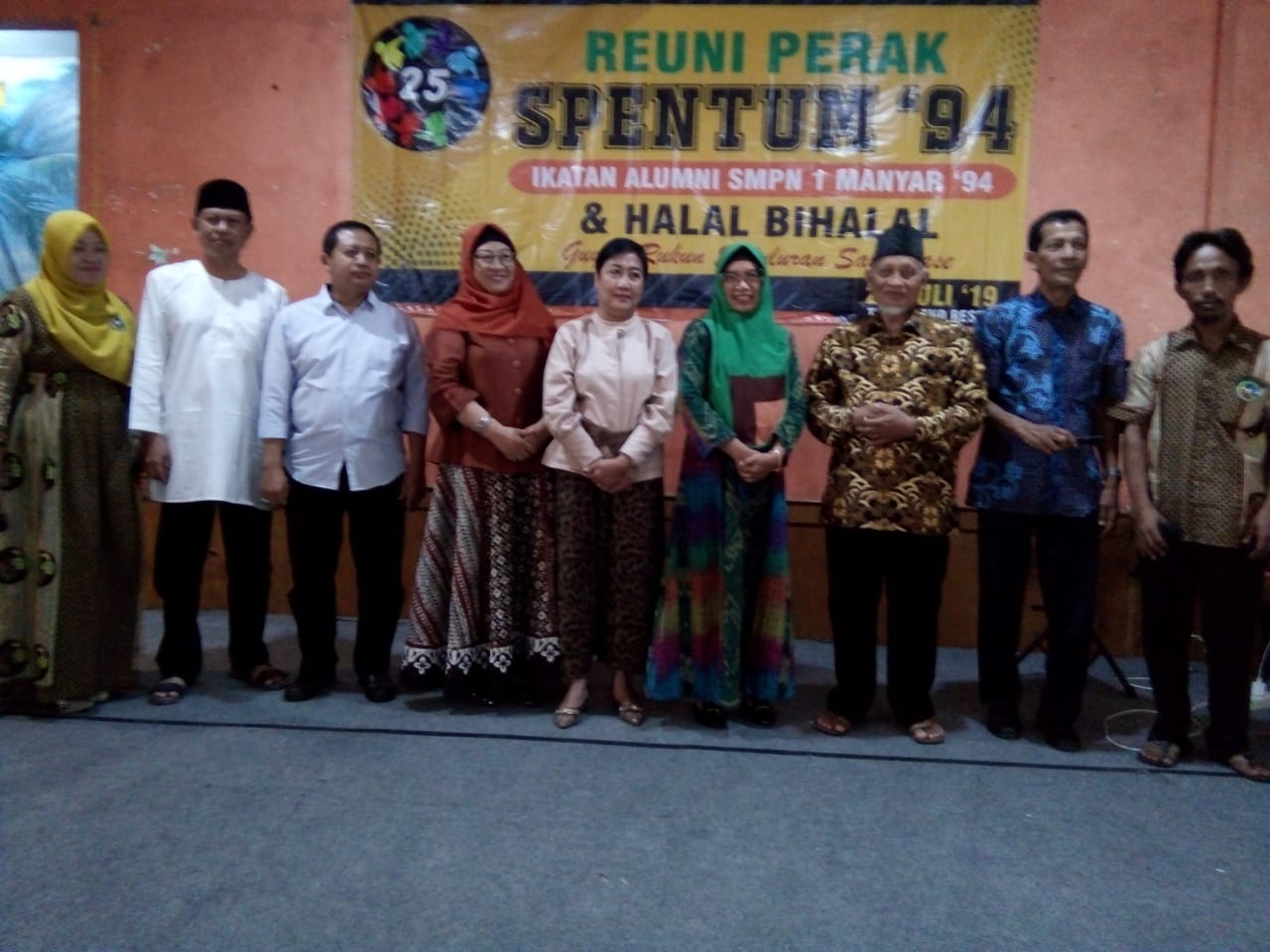 SMP NEGERI 17 GRESIK: REUNI PERAK 2019