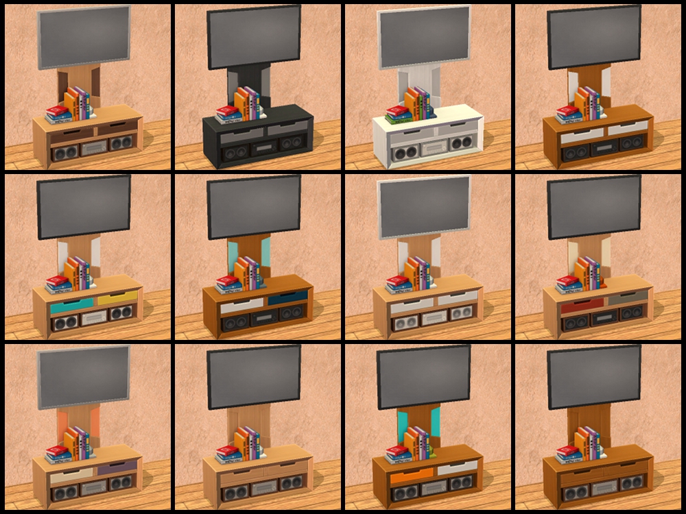 TheNinthWaveSims: The Sims 2 - The Sims 4 Tiny Living TVs for The Sims 2