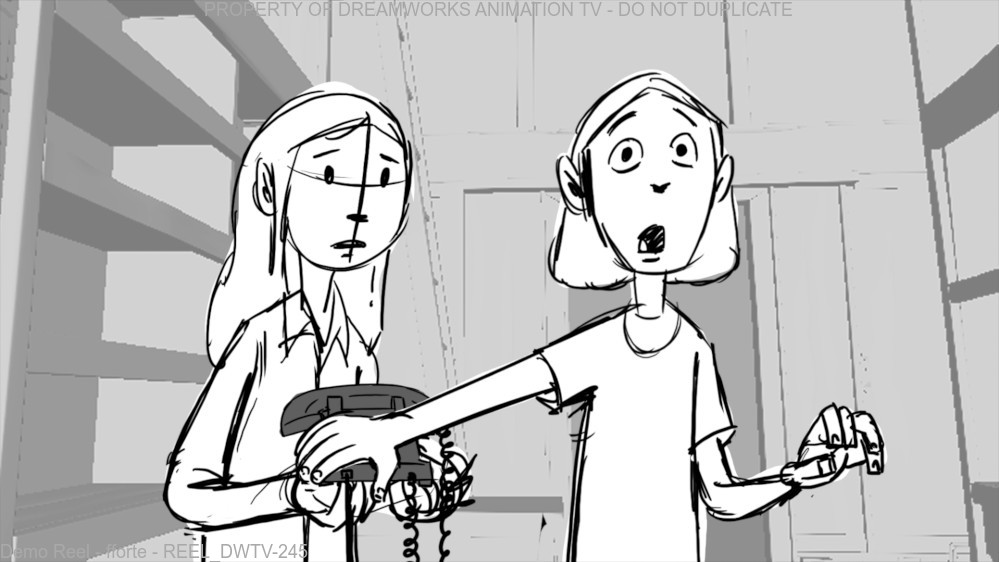 Frank Forte Animation Portfolio: 3 Below Storyboard Seq. 1