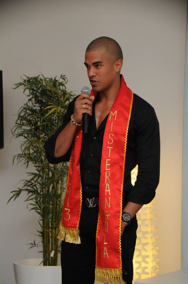 Amy Willerton: Carlos Nascimento - Mister Angola 2013