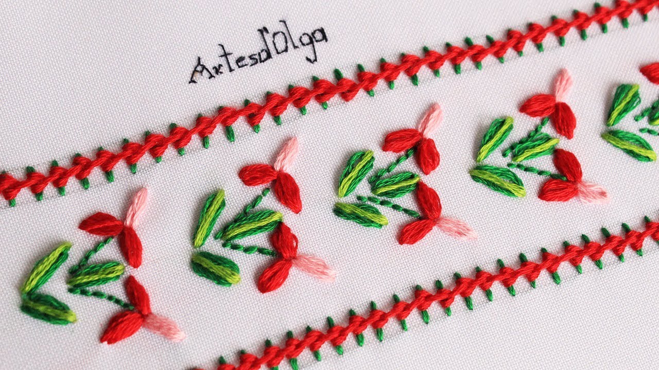 Artesd'Olga: Puntadas Decorativas #12 | Artesd'Olga