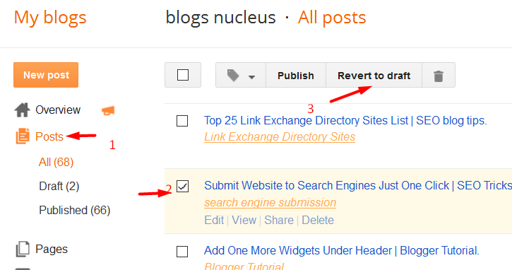 How to change permalink of blogger posts without losing Traffic ...