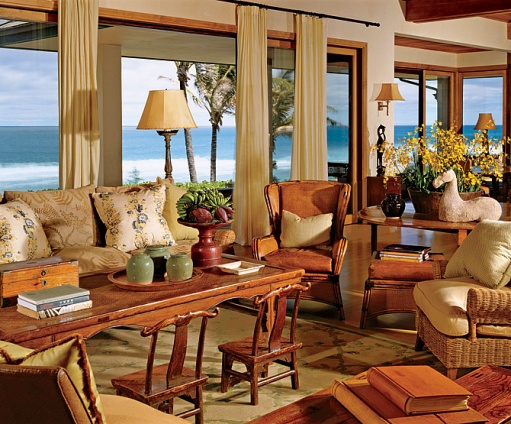 New Home Interior Design: An Island Elegance