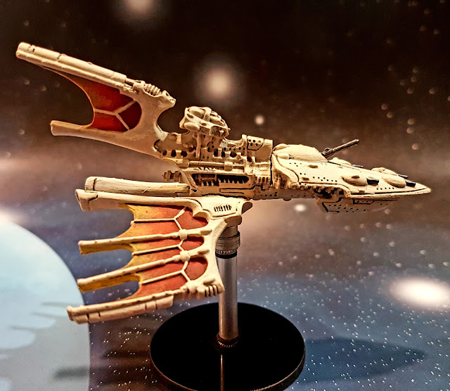 Battlefleet Gothic Eldar Eclipse Class Cruiser - Jade Gaming News