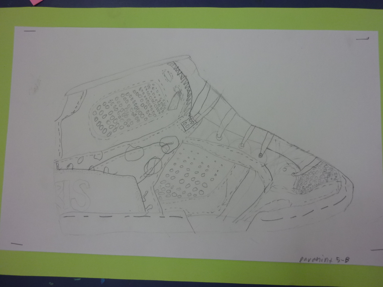 Mrs. Werner's Art Room: 5th Grade Realistic Shoe Drawings