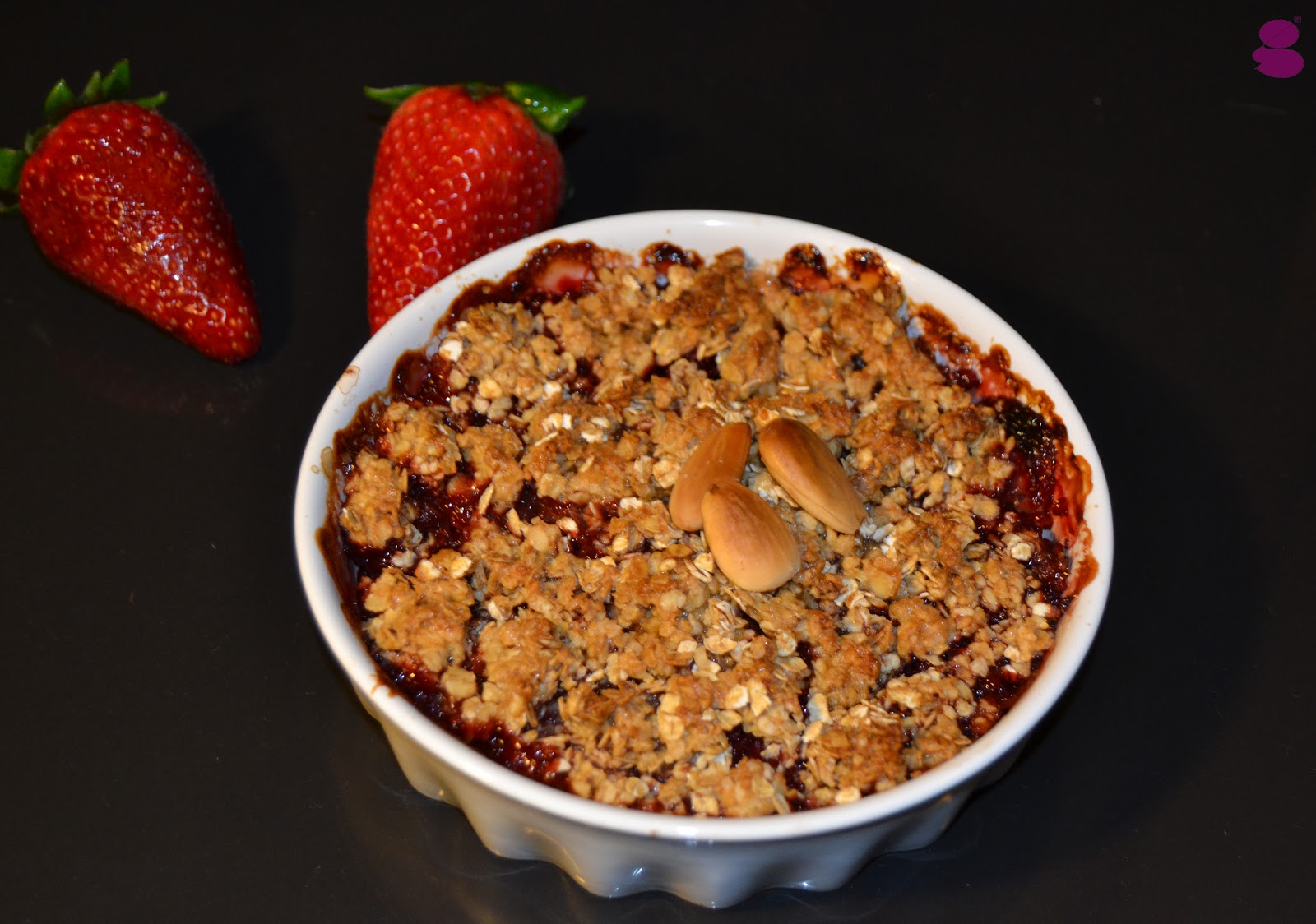 Gosto Gourmet: Crumble de morangos