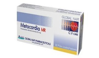دليل الأدوية المصري: METACARDIA ميتاكارديا