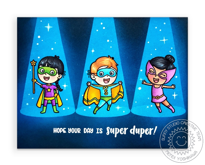 Sunny Studio: Sneak Peek: Super Duper, Heroic Halftones & Comic Strip ...
