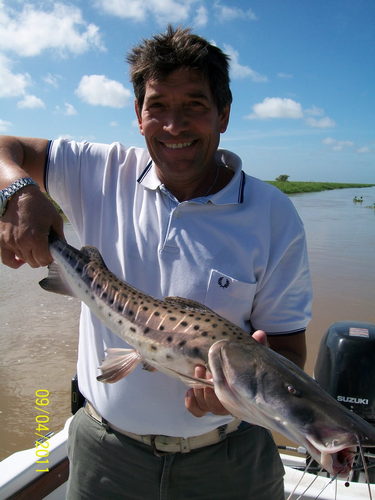 Pesca deportiva en San Nicolas con Matias Jalil: SURUBI DE 2 KILOS ...