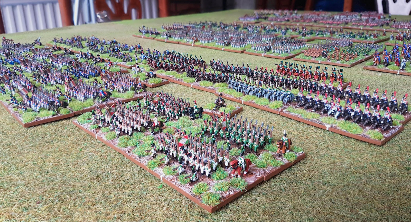 Yith's Wargaming Blog: 6mm Napoleonic Armies on Parade