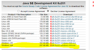 Oracle E-Business Suite: Portable Java JDK on Windows