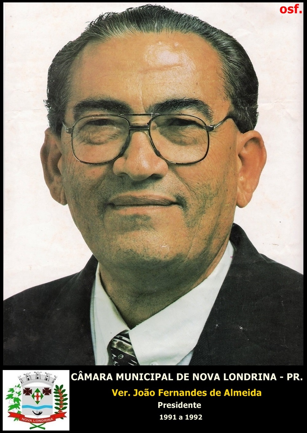 Blog do Prof. Osmar Fernandes: Ver. João Fernandes de Almeida ( IN ...