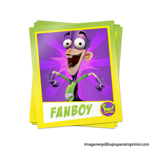 Fanboy para imprimir-Colorear dibujos,letras, Actividades infantiles