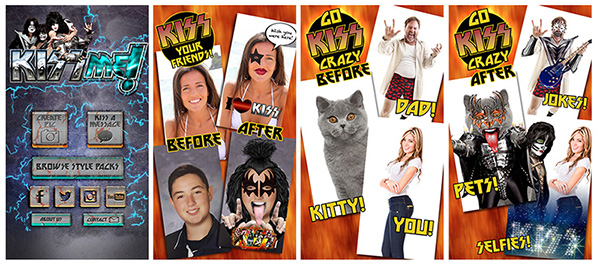 The YES! Weekly Blog: KISS Official Photo App: The Ultimate KISS Experience