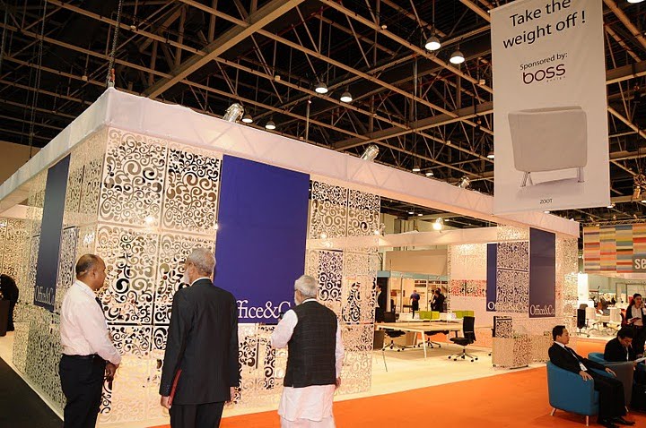 Mobiliario de oficina: The Office Exhibition Dubai 2011