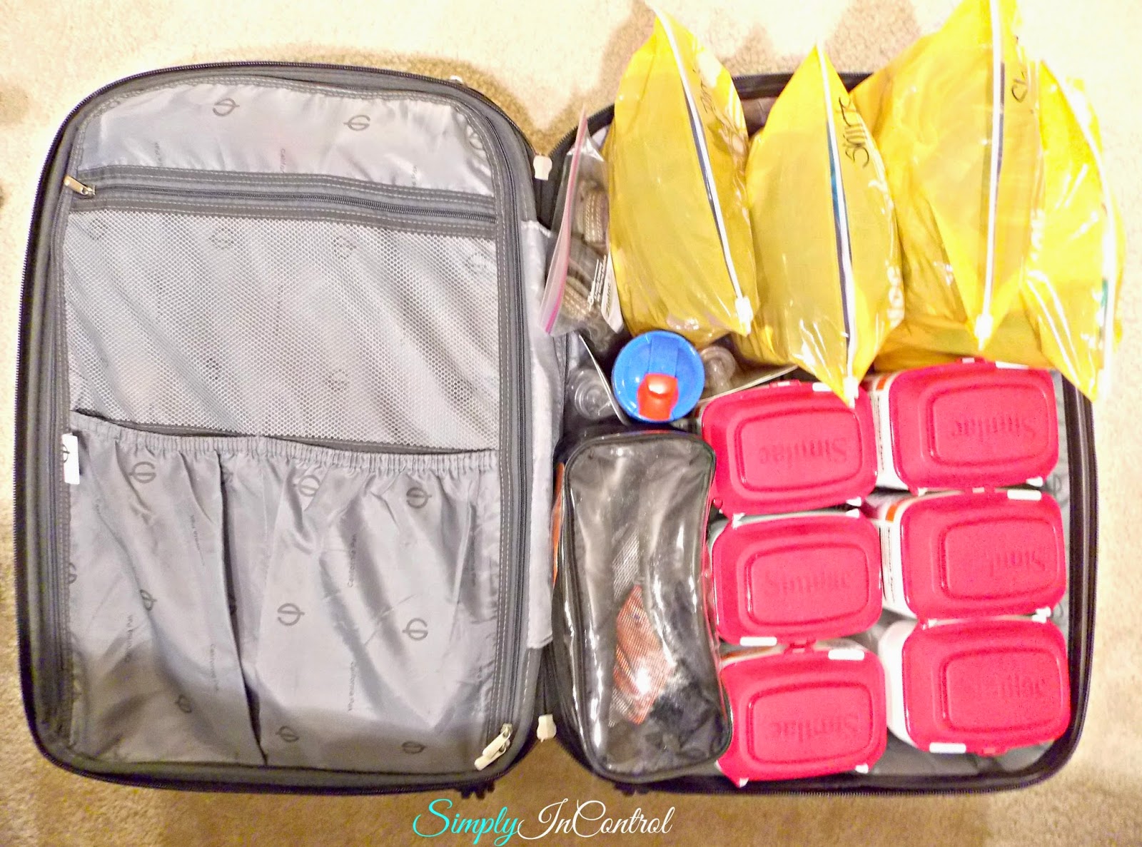 Simply in Control: Toddler Suitcase - 2 Month's Supplies