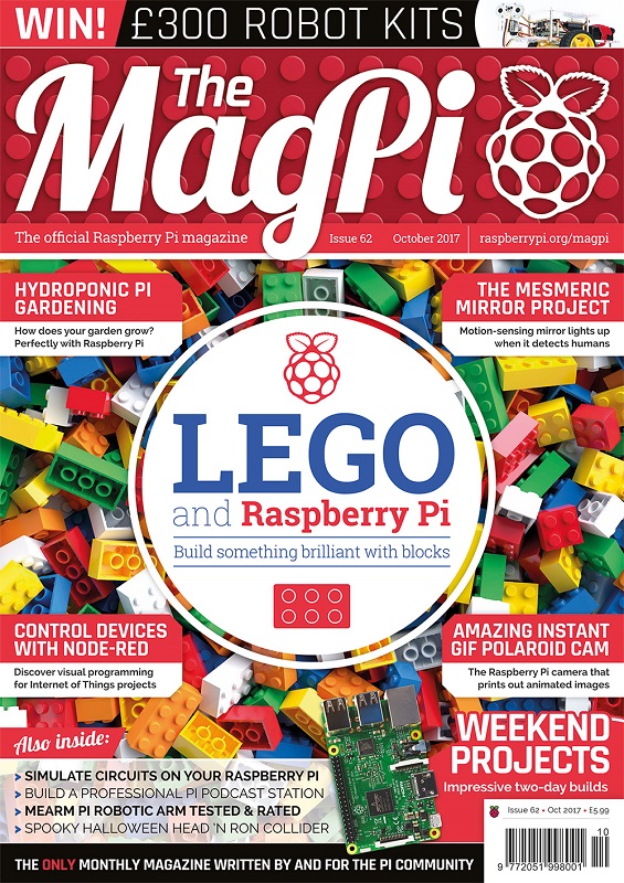frambuesa-pi: The MagPi 62, la revista oficial de Raspberry Pi