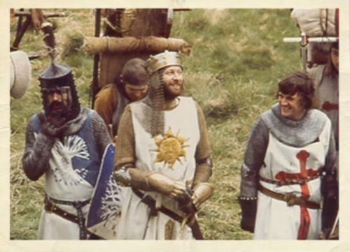 Behind the Scenes' Photos From the Making of Monty Python’s Holy Grail ...