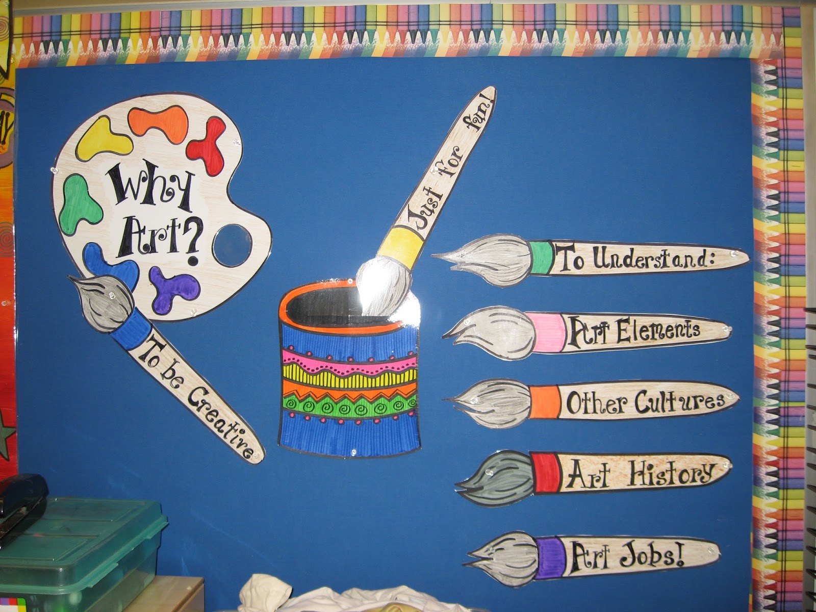 Jamestown Elementary Art Blog: Around our classroom...