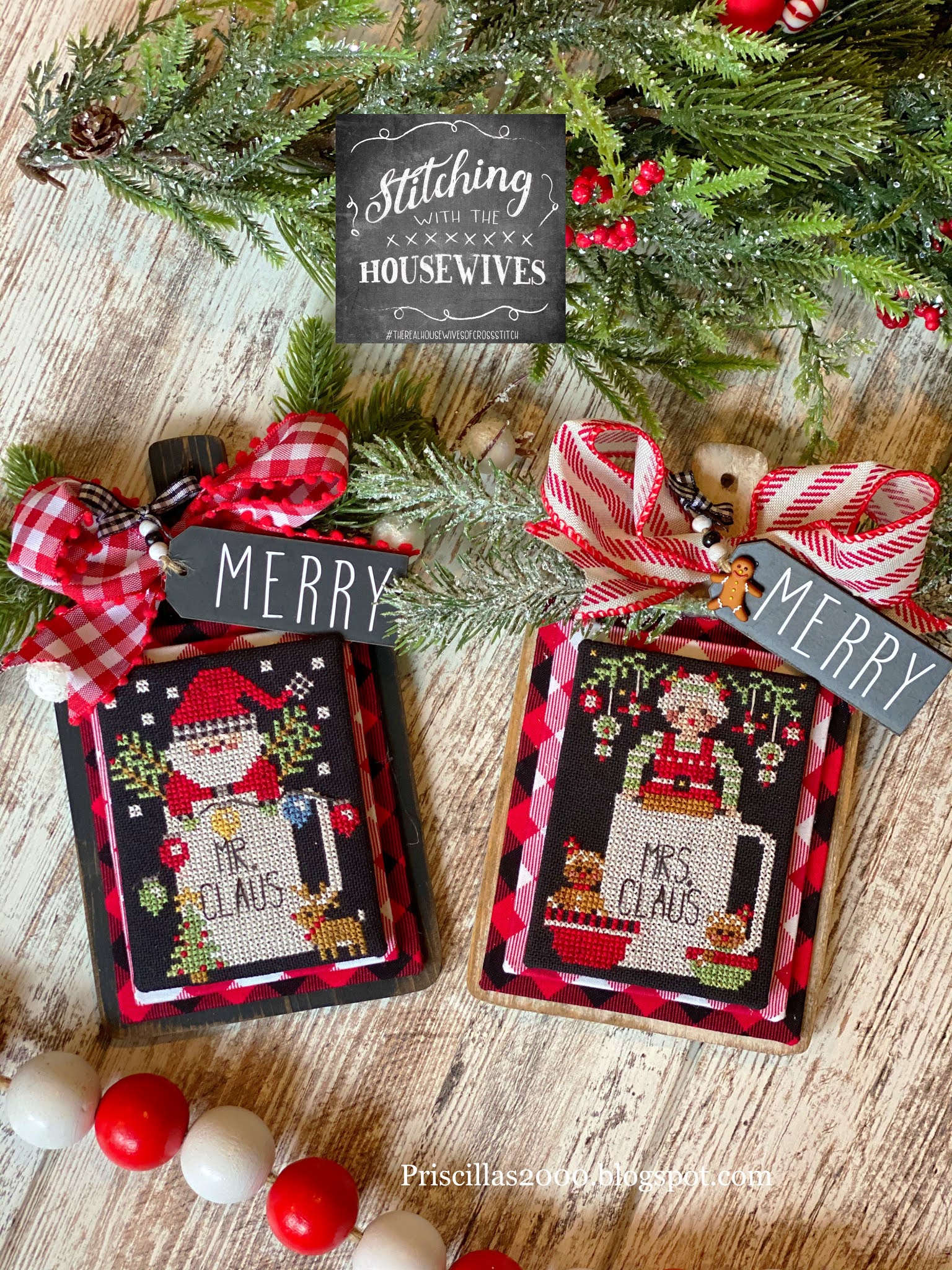 Priscillas: Mrs. Claus .. Housewives Holidays .. What's In My Cup!