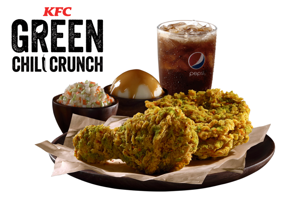 KFC GREEN CHILI CRUNCH TU, TAK SEDAP BAGI TEKAK AKU