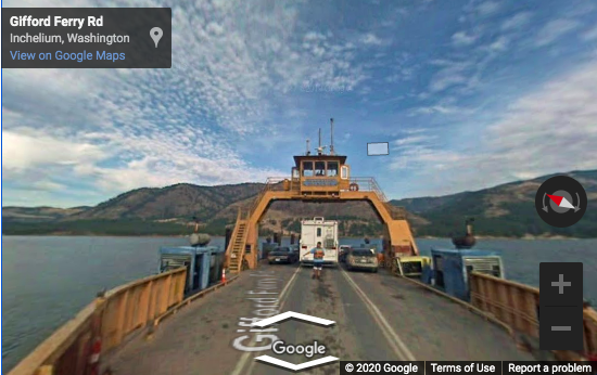 Inchelium.org: Gifford Ferry history by Bridgehunter.com